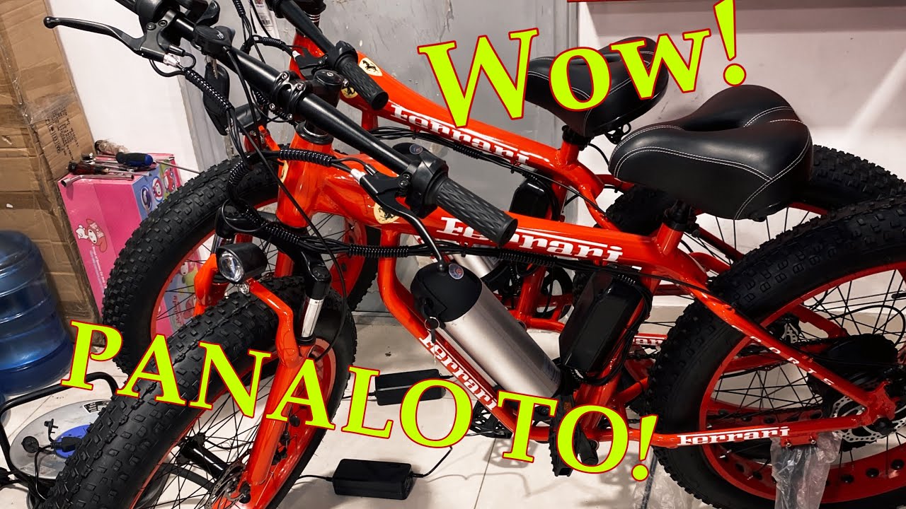 FERRARI ELECTRIC BICYCLE. MAG-KANO DITO SA SAUDI ARABIA? - YouTube