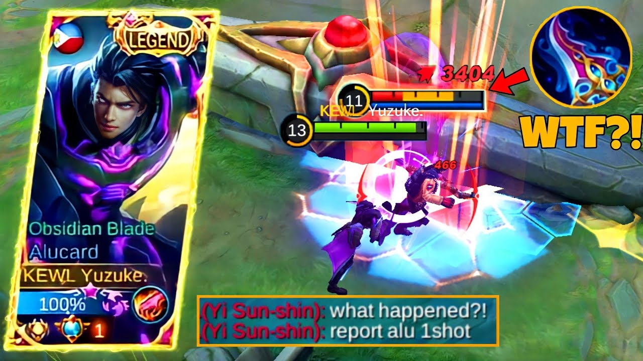 ALUCARD ONE SHOT EVERYTHING HACK BUILD?! | MLBB - YouTube