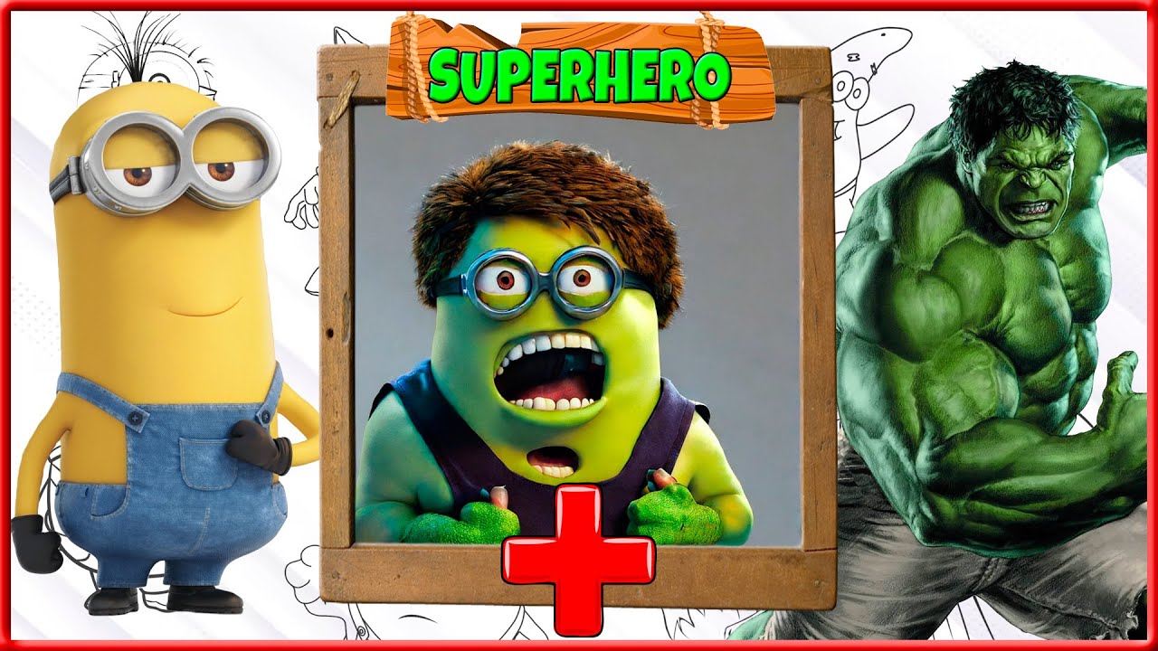 From MINION to SUPERHERO: Minions Ready to Save the World! INCREDIBLE ...