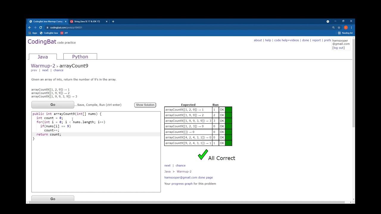CodingBat Walkthrough: Warmup-2 - YouTube