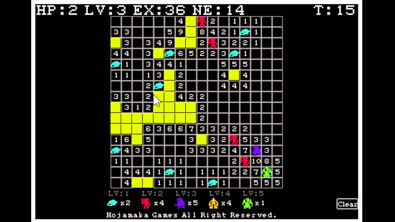 Mamono Sweeper EASY - 27s - YouTube
