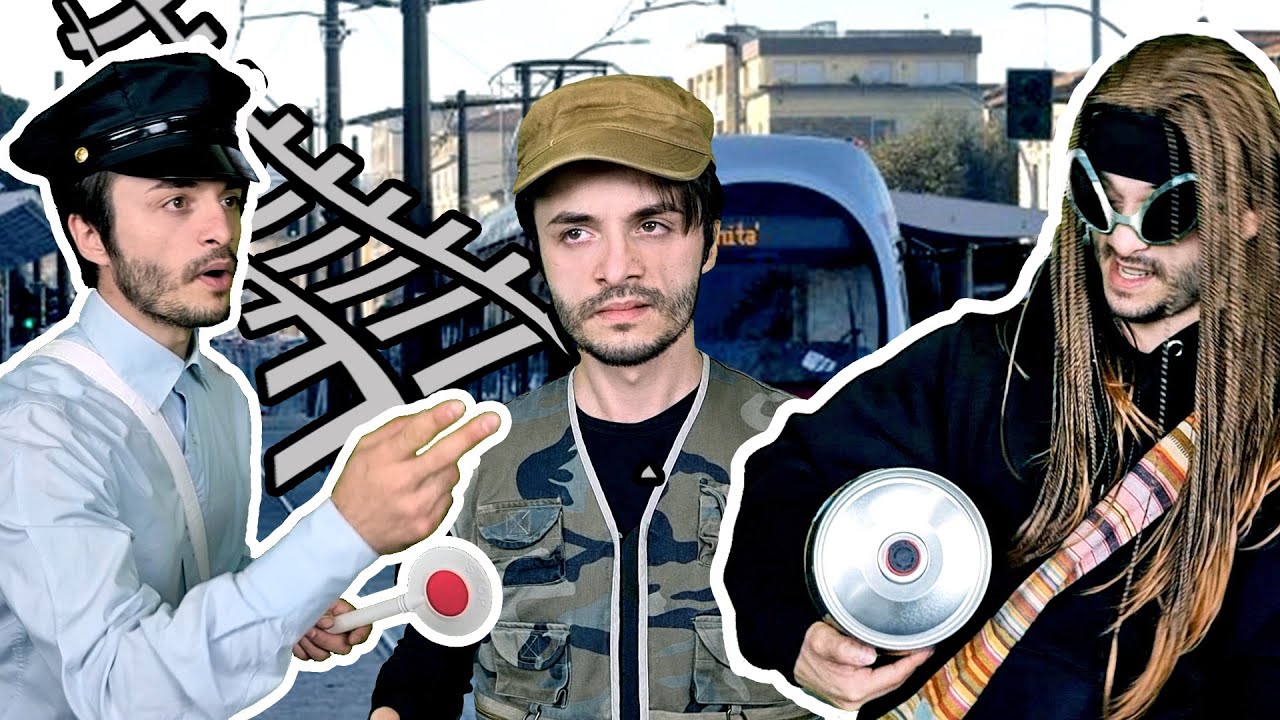 Gionni Ueid sui binari - YouTube