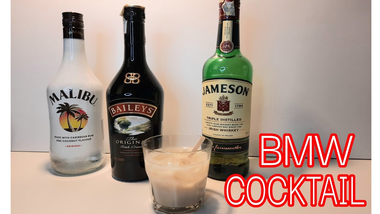 BMW cocktail/ Easy Drinks to make at Home/ How to Make BMW cocktail ...