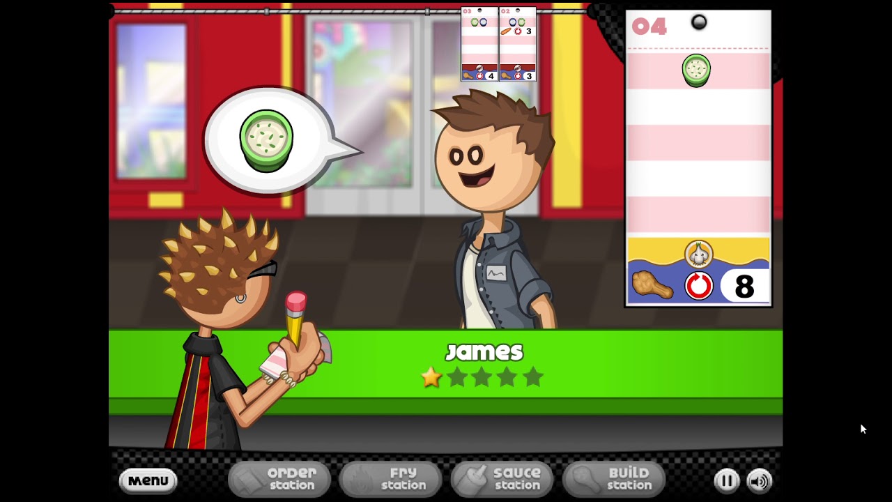 Papa's Wingeria Day 3 - YouTube