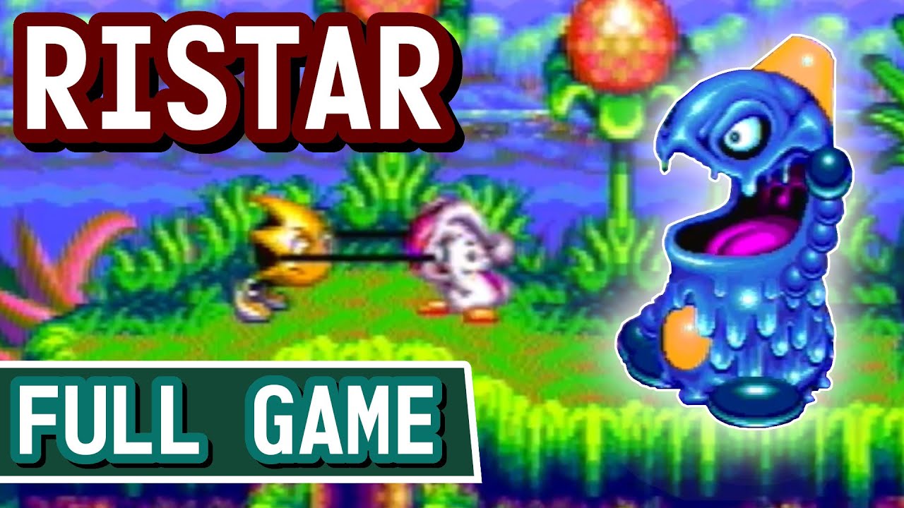 Sonic's VERY Distant Cousin - Ristar - Full Gameplay - Sega Genesis ...