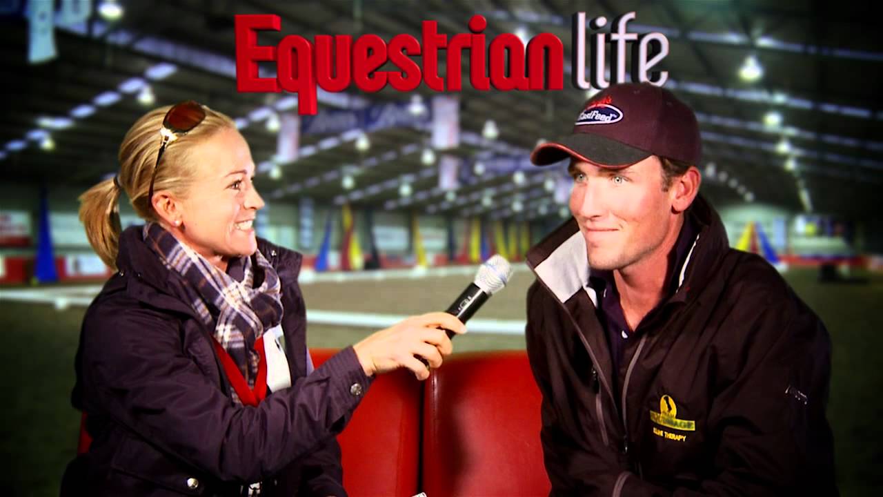 Amanda Ross interviews Will Enzinger at the Melbourne 3 Day Event - YouTube