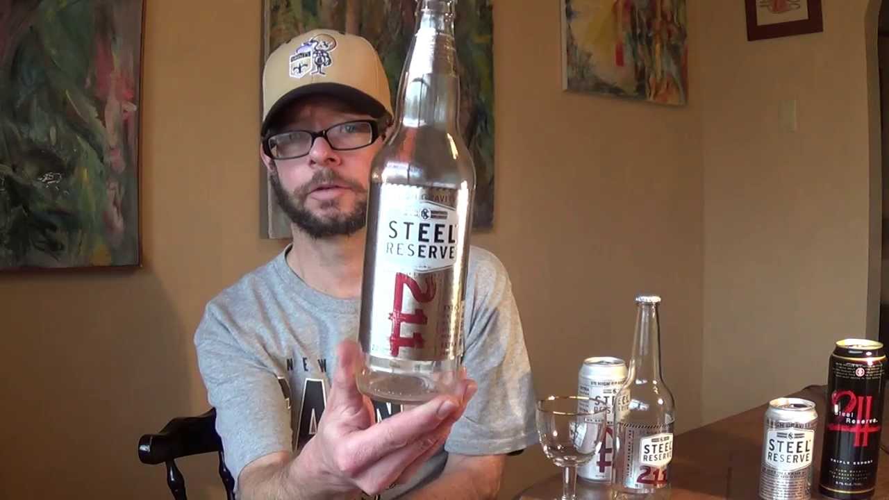 The Malt Liquor Project: Steel Reserve 211 6% - YouTube