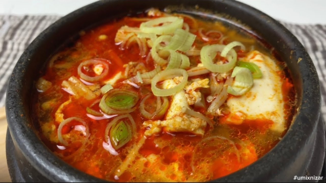 Beef Sundubu Jigae | Resepi Mudah Sedap Macam Restoran Korea - YouTube