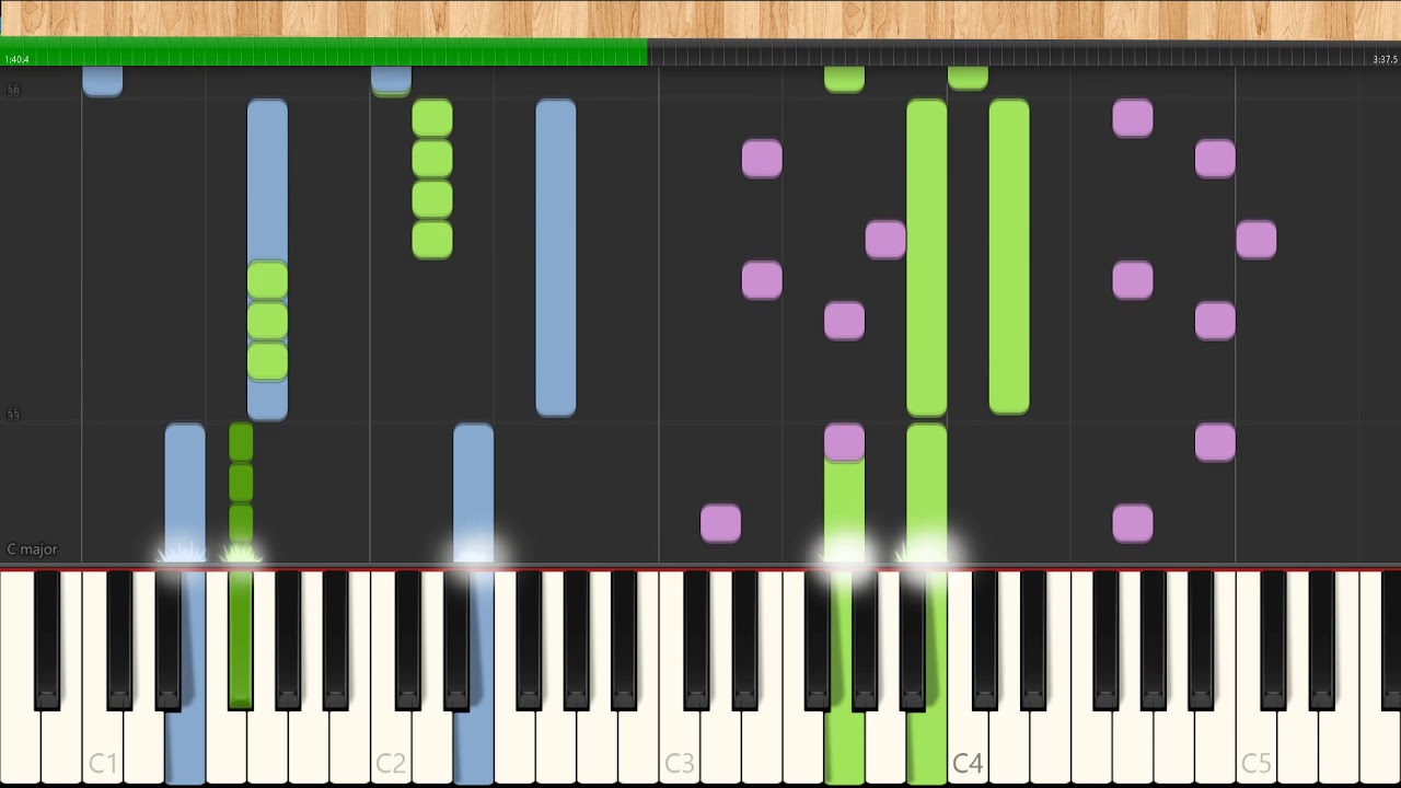Calvin Harris - Feel so close / Piano Tutorial [Synthesia] - YouTube