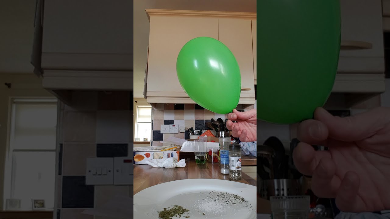 Experiments for Kids - Jumping Pepper - intro to static electricity ...