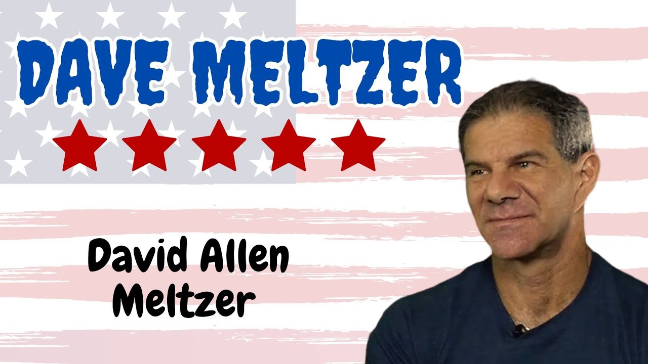 Dave Meltzer | David Allen Meltzer | Sport journalist | World Wrestling ...
