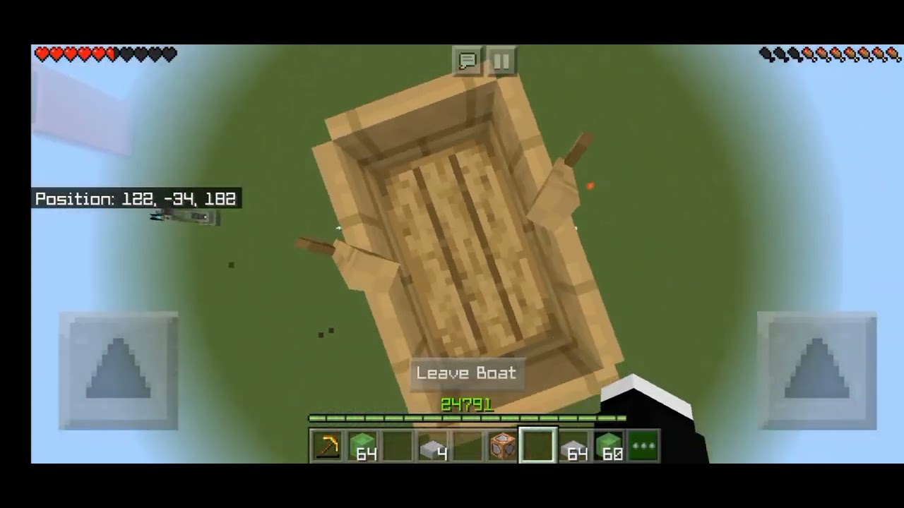 minecraft boat trap/troll easy way to troll your friends - YouTube
