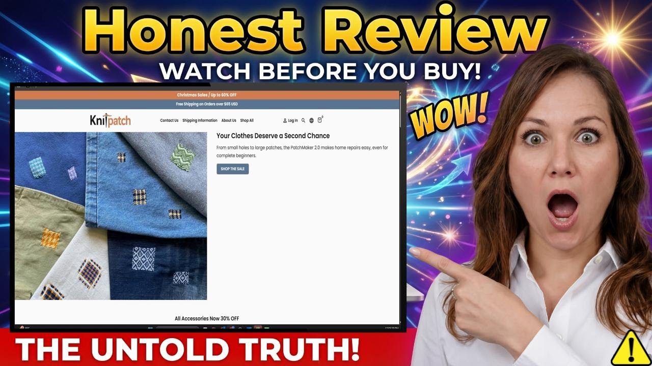 Knit Patch Kit Review: Does It Really Work? Fix Sweater Holes & Visible ...
