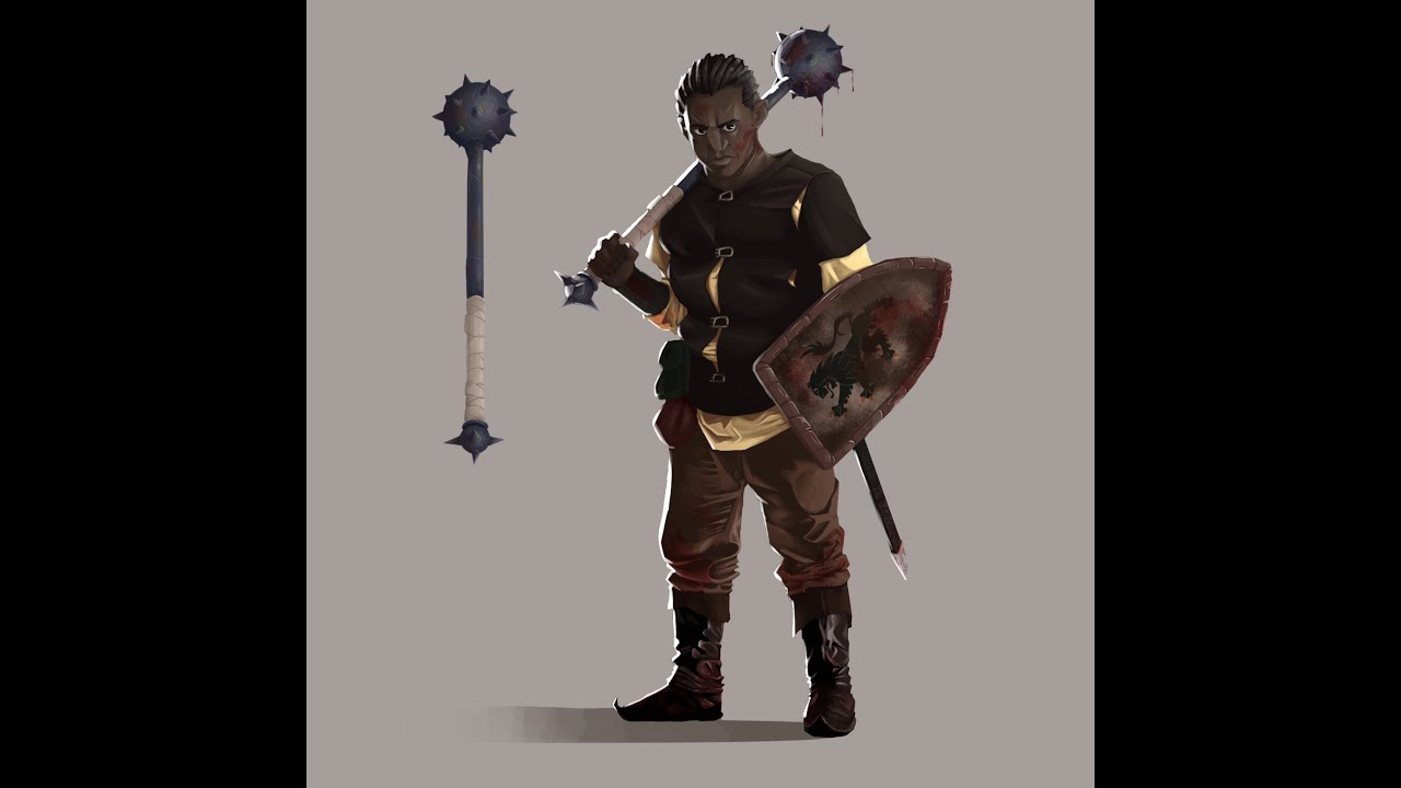 SPEEDPAINT - Warrior - YouTube