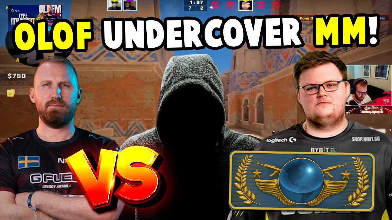 CS LEGEND UNDERCOVER IN CSGO!? 🔥 BOOMERDEMONS olof Matchmaking w ...