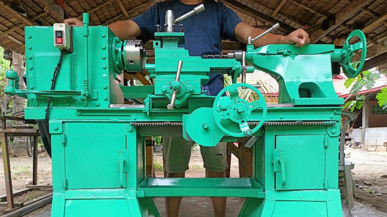 Diy/Homemade Small Metal Lathe Machine #lathemachine #metalwork# ...