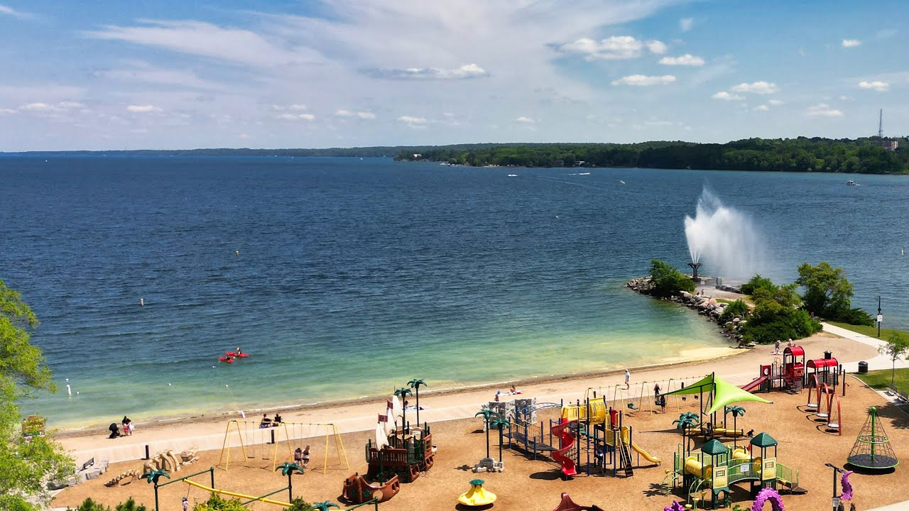 Beach Water Testing in Barrie - YouTube