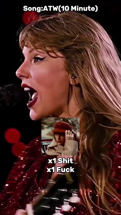 How many cuss words are in each Taylor Swift album (Without Hell) - YouTube