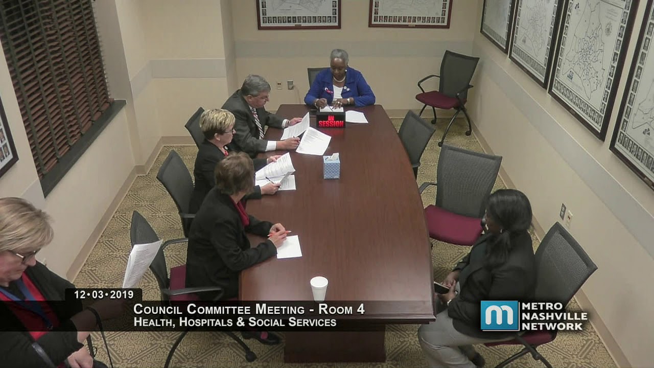 12/03/19 Council Committees: Health Hospitals & Social Services - YouTube