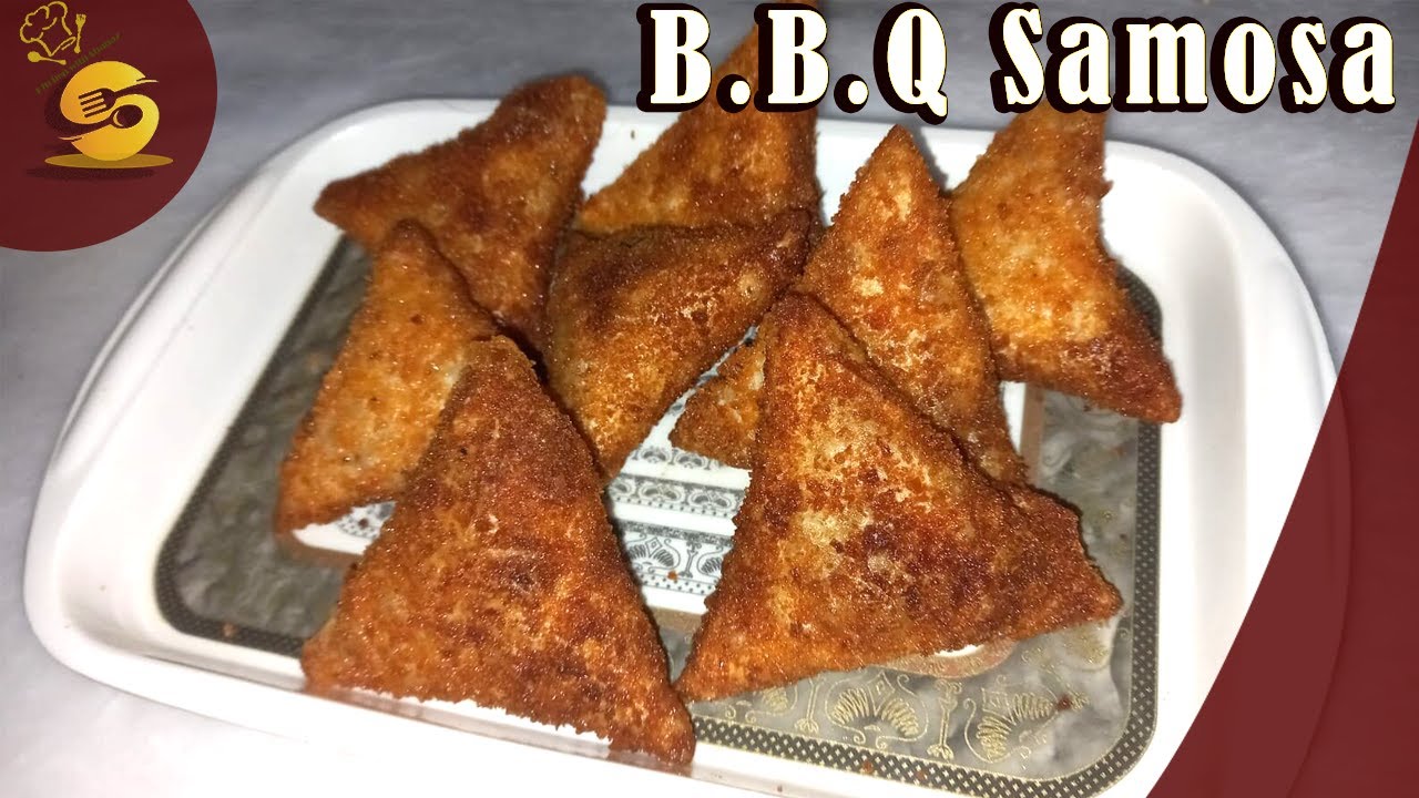 Chicken Bar.b.q Samosa Recipe | B.B.Q Samosa recipe by Kitchen with ...