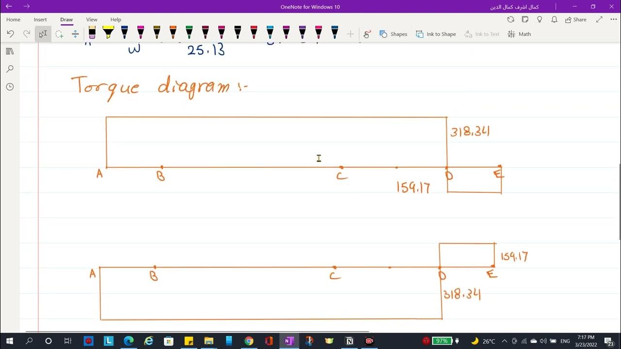 Design of shaft problem solving (Shaft design) - YouTube