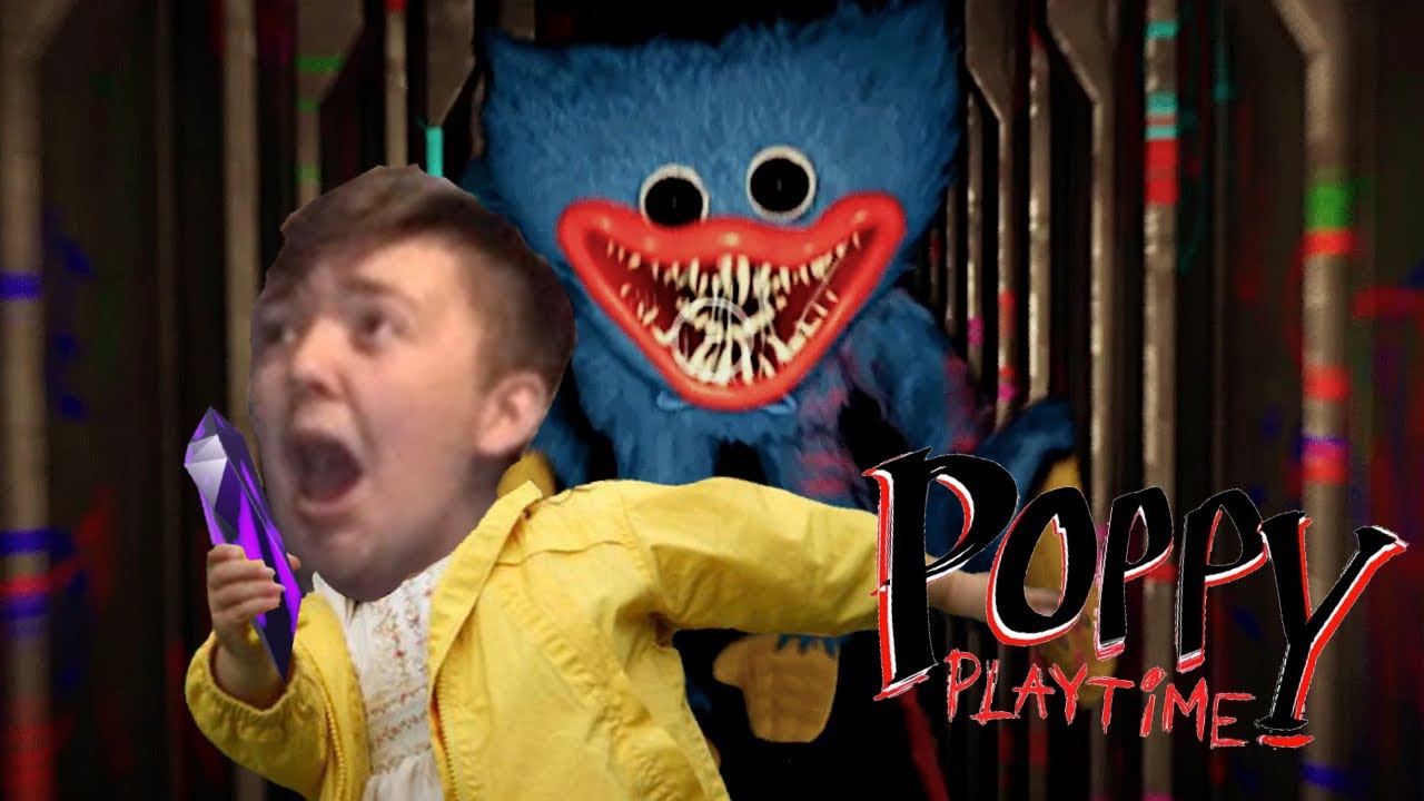 SCARY BLUE PUPPET MAN (Poppy playtime) - YouTube