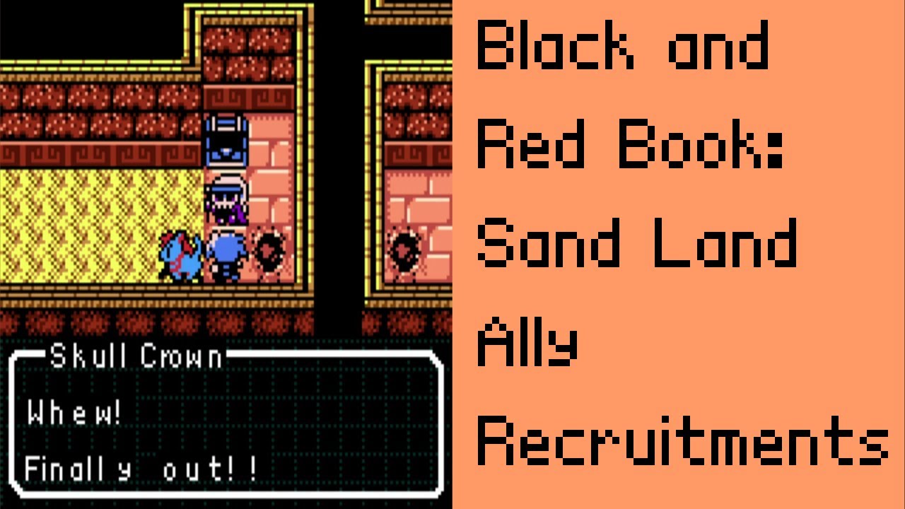 SMT Devil Children Black and Red Book: Sand Land Ally Recruitments ...