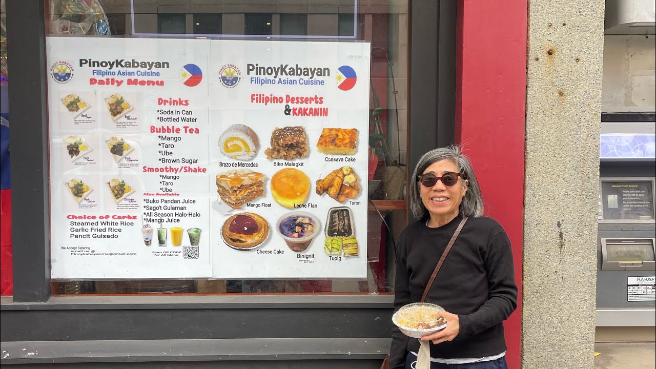 Pinoy Kabayan, the only Filipino restaurant in Boston - YouTube