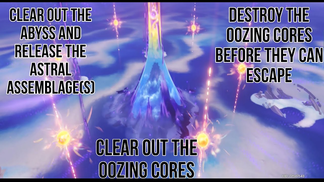 Clear out the Abyss and release the Astral Assemblage(s) - Clear out ...