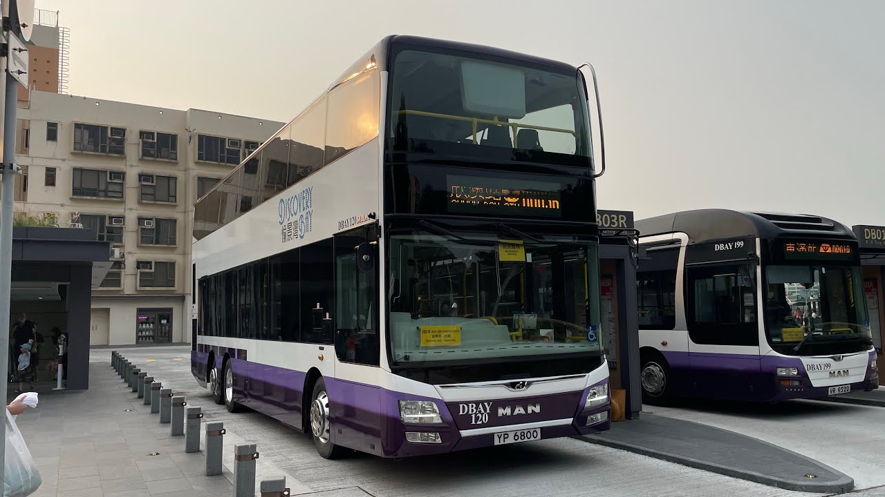 [紫薯男人新車首航] Hong Kong Bus 愉景灣交通服務 DBTSL MAN A95 (ND363F, Euro VI ...