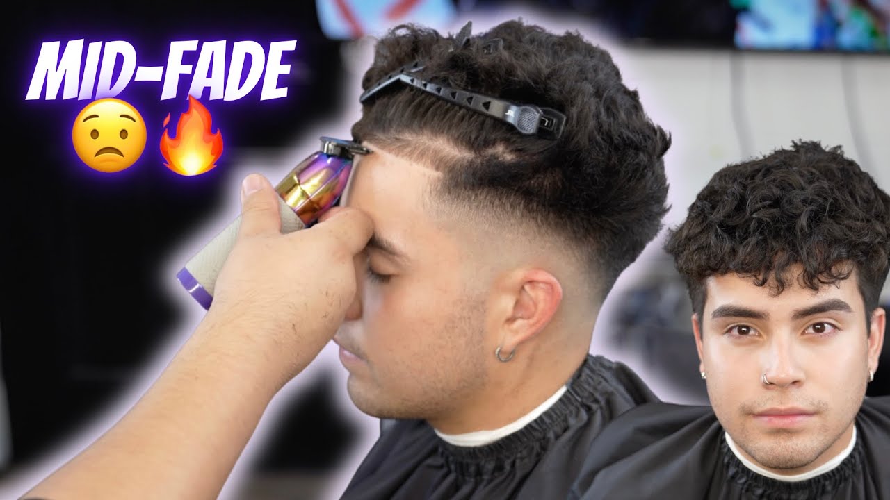 How to do a Mid Drop Fade!!!😳😟💈 - YouTube