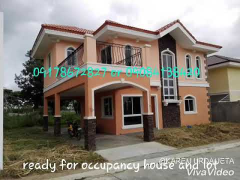 Luciana model ready for occupancy house and lot