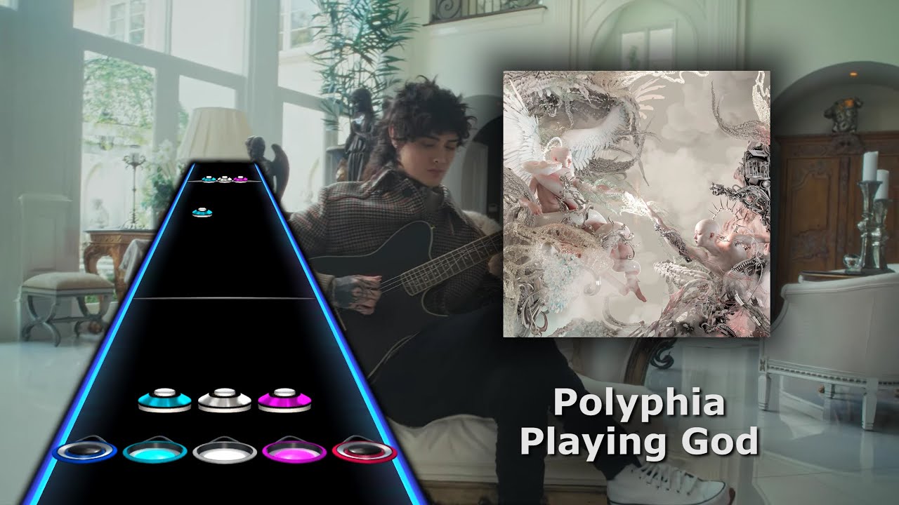 Polyphia - 'Playing God' (Clone Hero Chart Preview) - YouTube