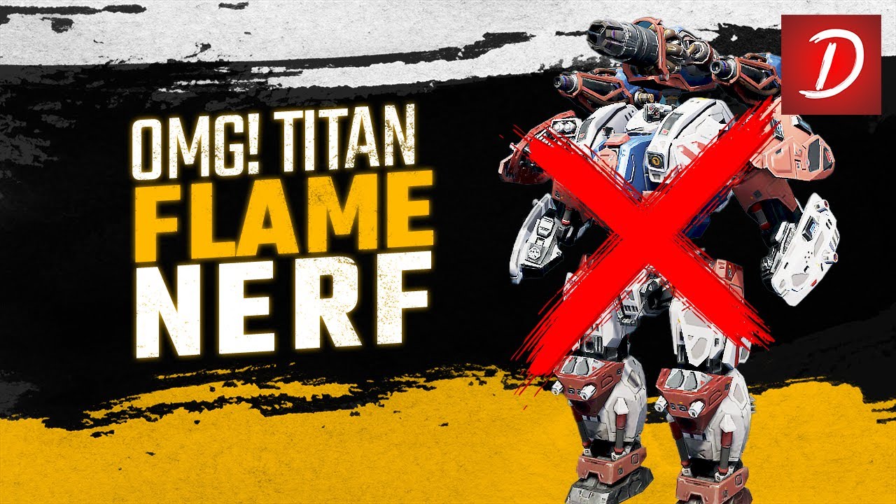 🔥 Titan Flame NERF Is Here : Pyro Inferno : War Robots WR - YouTube