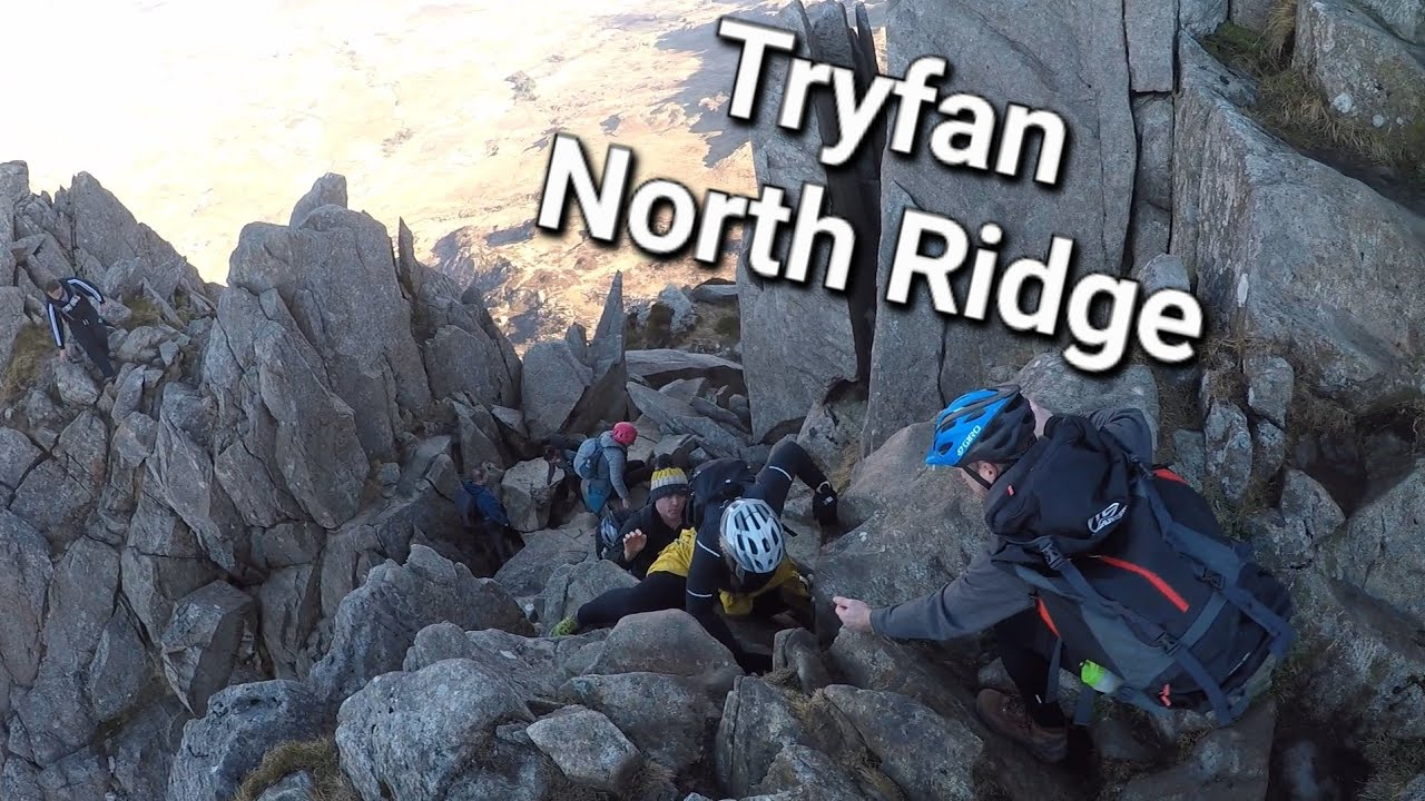 Tryfan North Ridge, Grade 1 Scramble. - YouTube