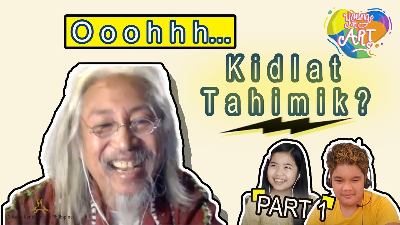 Kids strike the 'reel' questions with National Artist Kidlat Tahimik ...