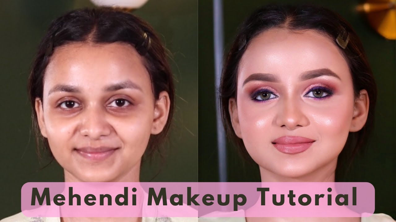 Mehendi Makeup | Tutorial | #makeup #makeuptutorial #viralvideo #makeuptransformation - YouTube