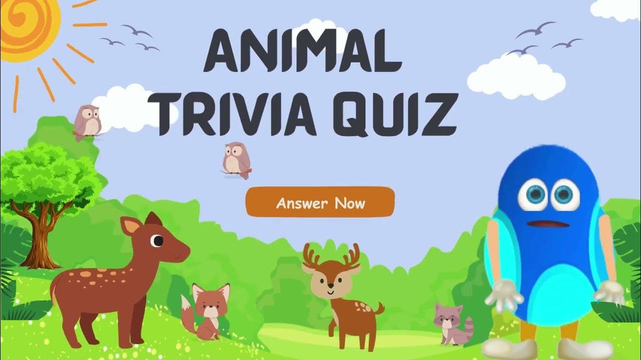 "Animal Trivia Quiz for Kids | Fun and Educational||Animal facts for ...