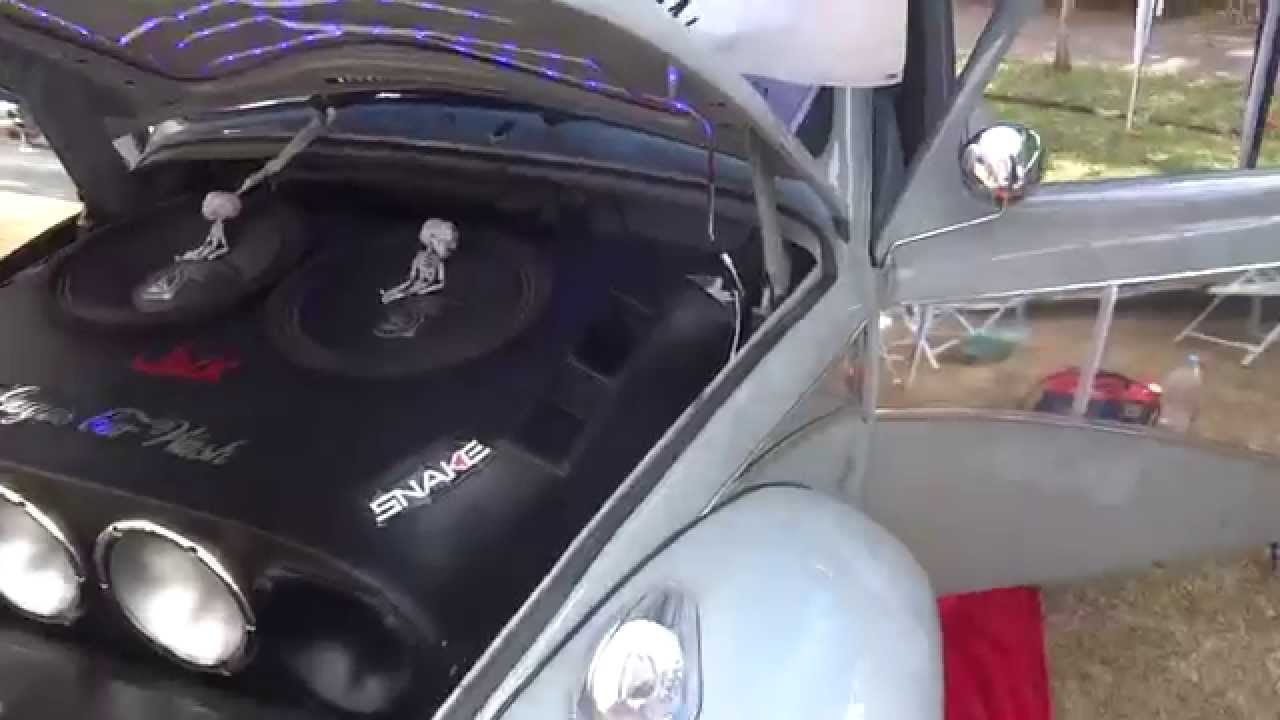 VW Fusca Especial Tuning Super Som - YouTube