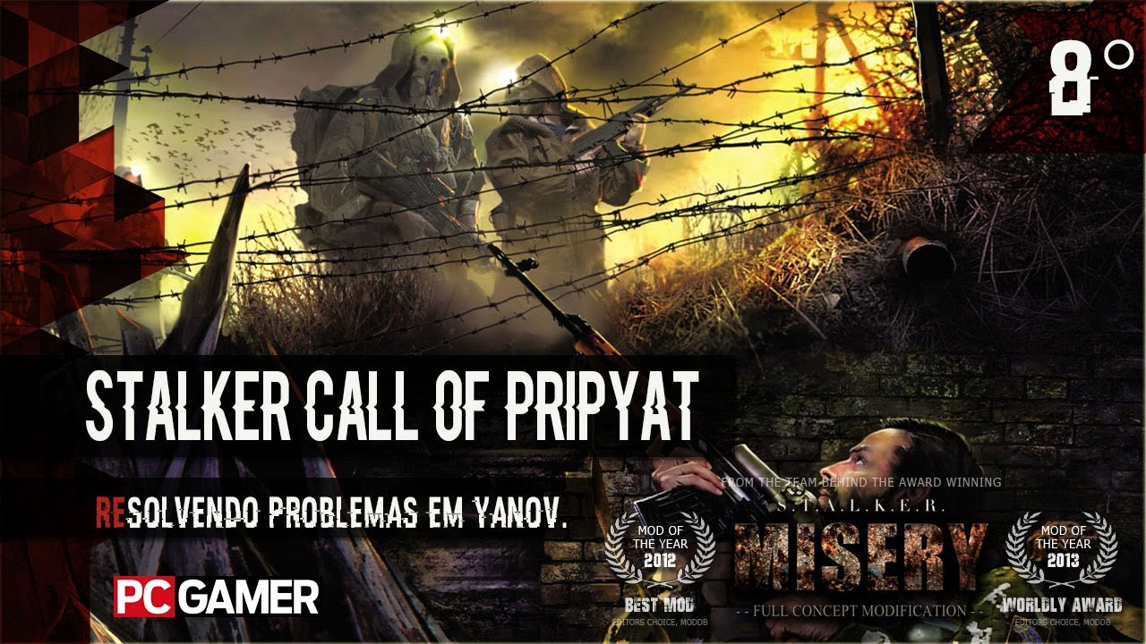 ☣ STALKER CALL OF PRIPYAT: Misery Mod 2.1.1 GAMEPLAY - Português-BR #8 ...