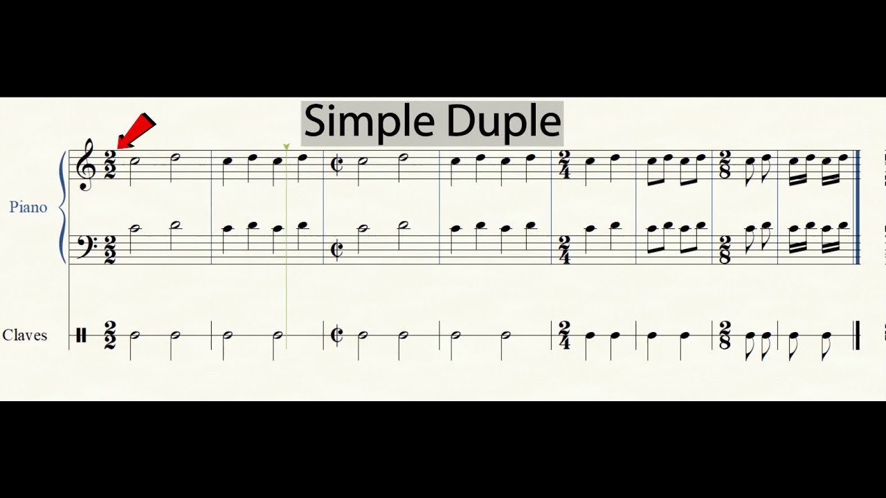 Simple Duple Example - YouTube