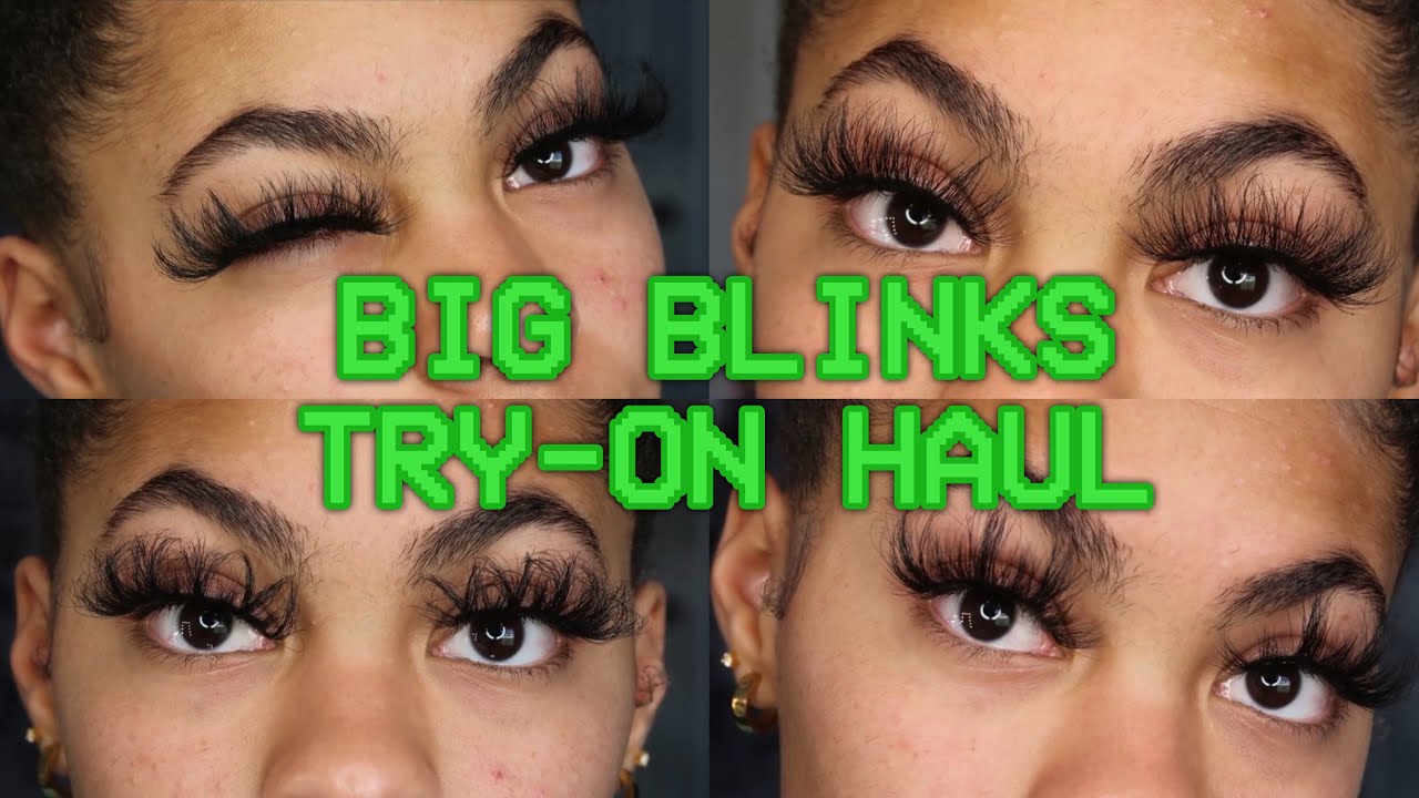 25MM LASH TRY ON HAUL - YouTube