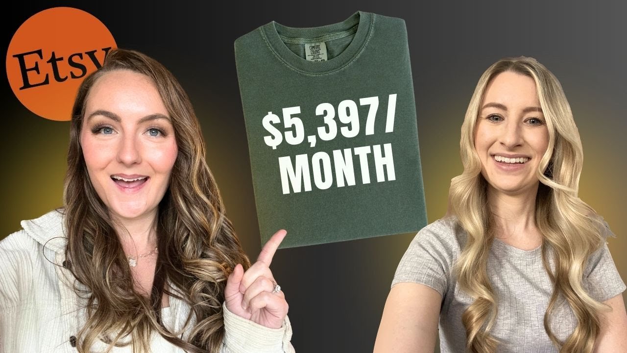 Etsy Seller QUIT HER JOB In 21 Months With Print On Demand! - YouTube
