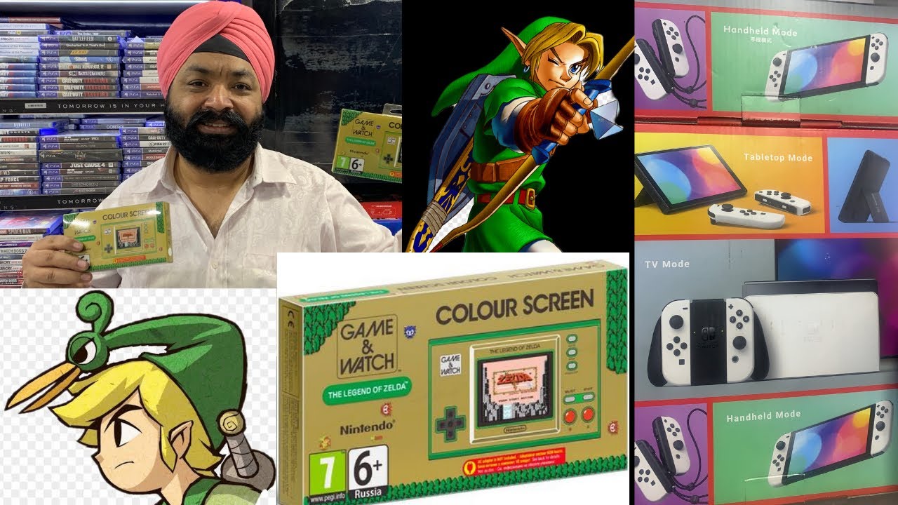 NINTENDO Hand 'Game& Watch'🔥The LEGEND of ZELDA🔫 - YouTube