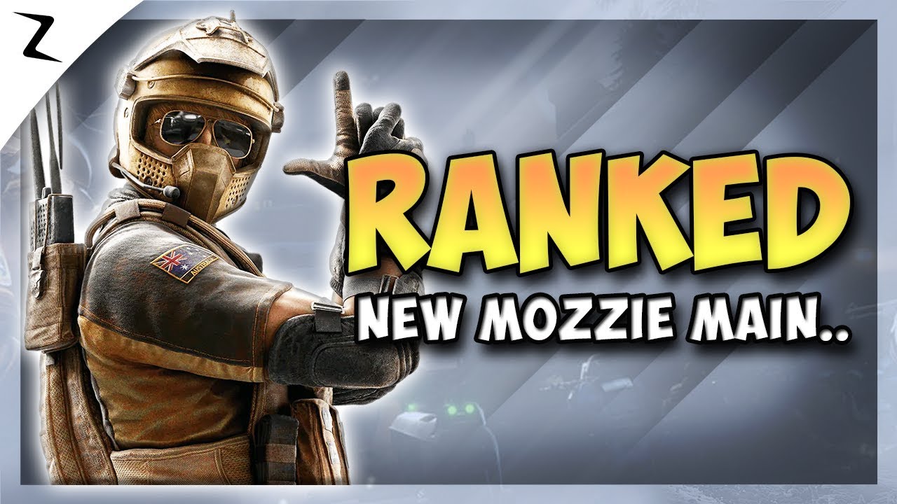 Ranked: New Mozzie Main? - Rainbow Six Siege - YouTube