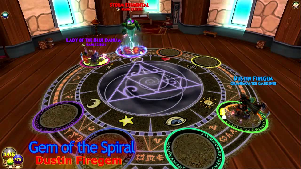 Wizard101 - Tower of the Blue Dahlia - YouTube