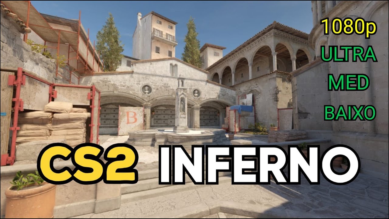 SAIU A NOVA INFERNO CS2! (Gráficos no Ultra e no Baixo) - RTX 3060Ti ...