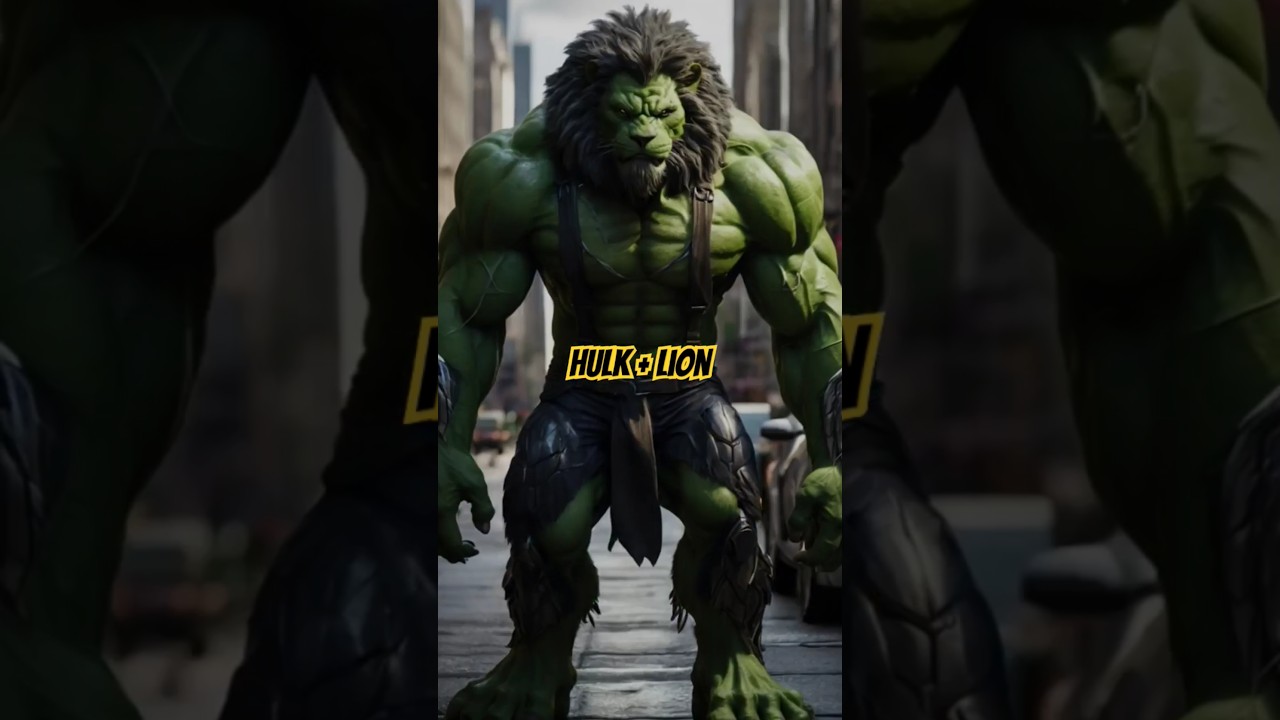 HYBRID HULK #hybrid #hulk #ai #lionhulk #fyp - YouTube