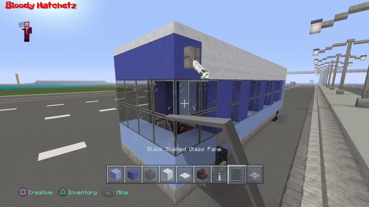Minecraft City Bus Tutorial - YouTube