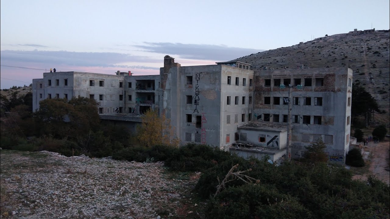 Σανατοριο Πάρνηθα πρώην ξενοδοχείο Ξενία. Υπόγειο... - YouTube